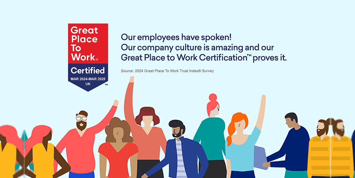 Great Place To Work Certified!